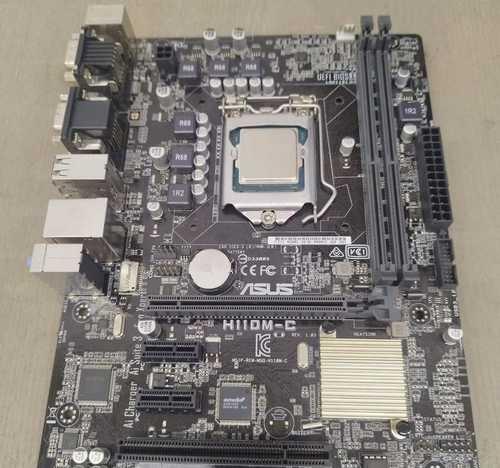 Комплект MB H110   CPU G3900