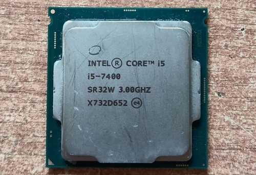 Intel core i5-7400