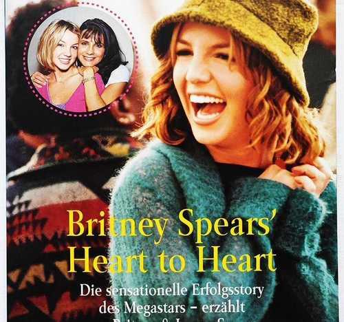 Книга Бритни Спирс Heart to Heart 2000 (Германия)