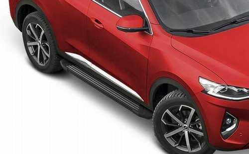 Пороги-подножки (комплект) Haval F7x