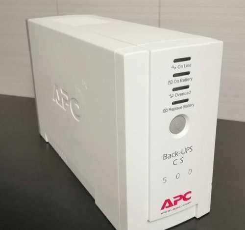 Ибп APC Back-UPS CS 500 ва 230 В с новым АКБ