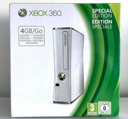 Xbox 360 s белый 500gb