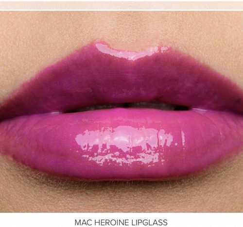 Блеск Mac Lipglass heroine