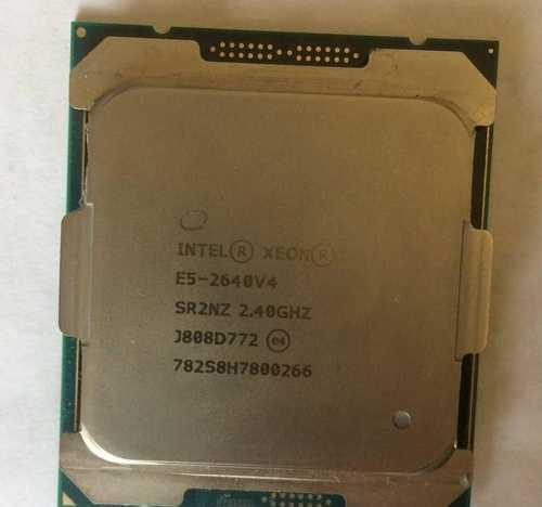 Процессор Xeon E5 2640 V4 LGA 2011