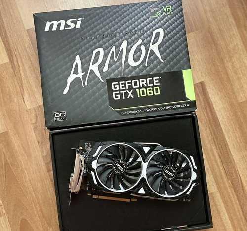 Видеокарта GeForce GTX 1060 armor 3G OCV1