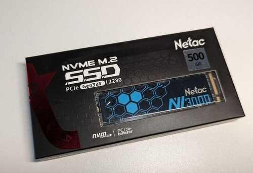 SSD накопитель Netac nv3000 500 gb PCI 3x4