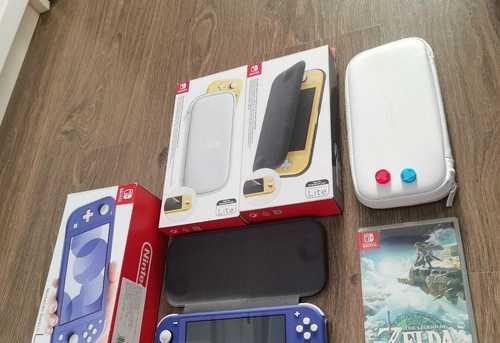 Nintendo switch lite с играми