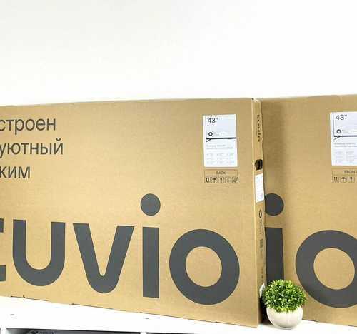 Новый телевизор tuvio 43" dled Доставка 4К YaOS