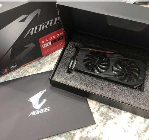 Видеокарта Aorus RX580 4gb