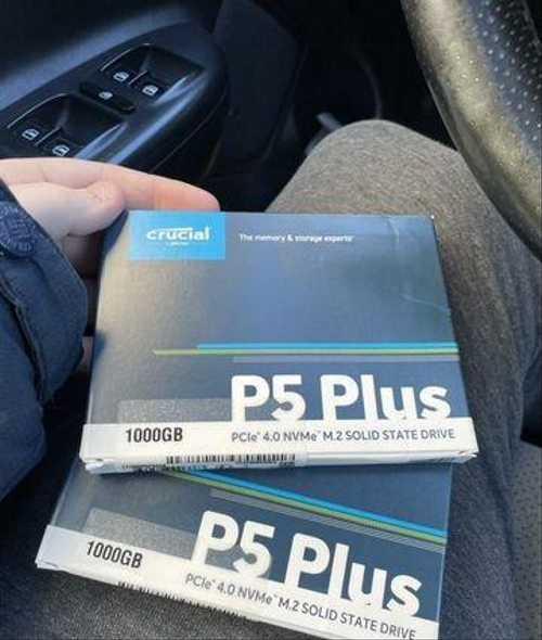 SSD crucial p5 plus 1tb новые