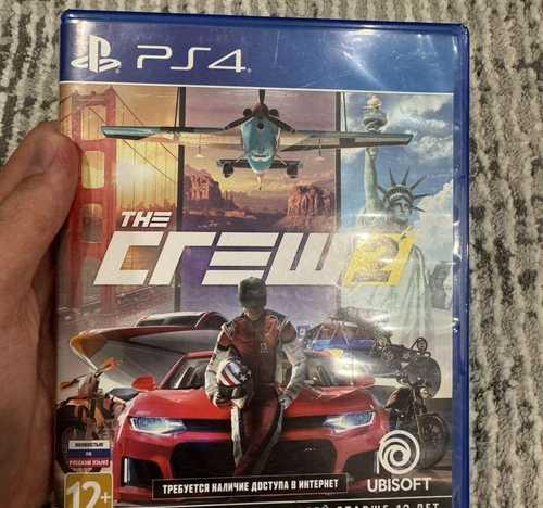 Диск ps4 The crew 2