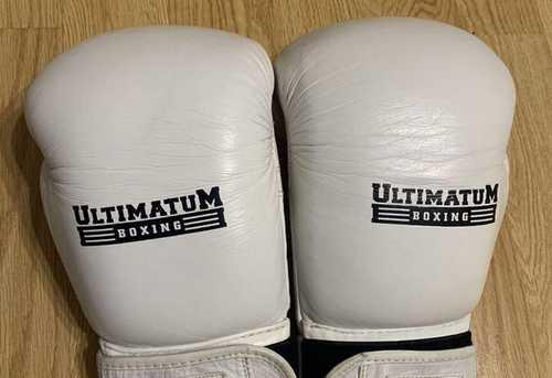 Боксерские перчатки Ultimatum boxing Gen3spar