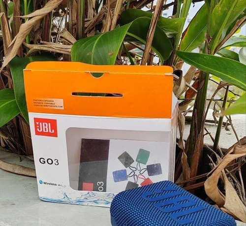 Портативная колонка bluetooth jbl go3 mini