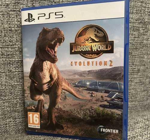 Jurassic world evolution 2 ps5 диск