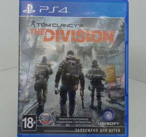 Игровые диски. Sony Playstation 4 Tom Clancy's The Division