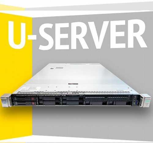 Сервер для 1С HP DL360 G9 8x2.5 2x2699v4 128G P440ar 2x500W HPE ProLiant DL360 Gen9 8SFF 1U Б/У