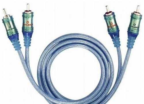 Oehlbach Master Connect Ice blue RCA 0,5м