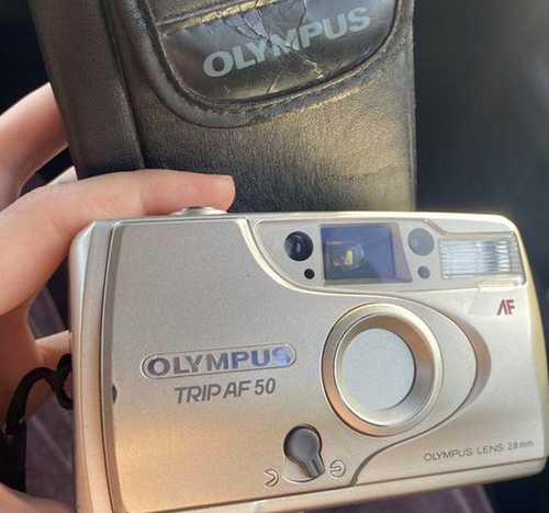 Пленочный фотоаппарат olympus trip af 50