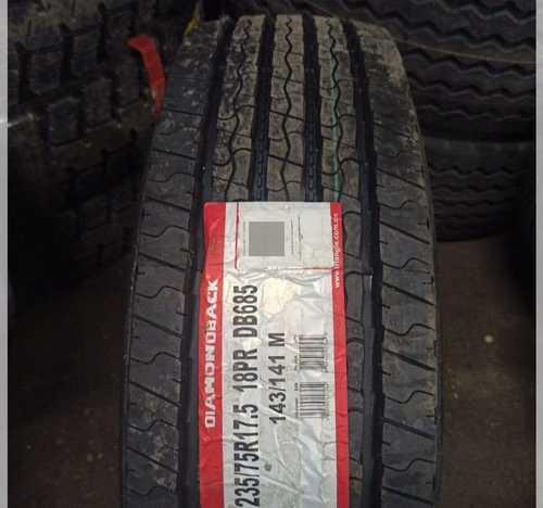 Шины на трал 235/75R17.5 143/141M DB685 18PR