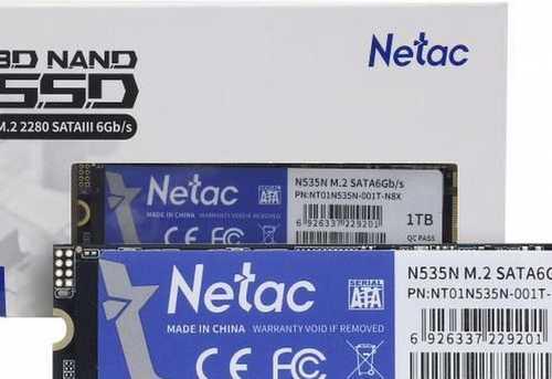 SSD Netac N535N NT01N535N-001T-N8X (1 Тб, M.2, M.2