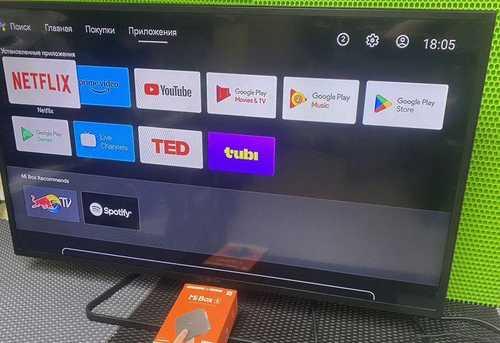 39" Телевизор Рубин RB-39D9T2C +Xiaomi Mi Box S