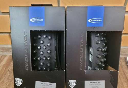 Покрышки Schwalbe Ice Spiker Pro Evo LS 27.5x2.25