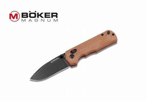 Нож Boker Magnum 01SC710 Rockstub Brown Micarta