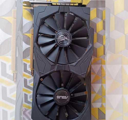 Видеокарта rx470 4gb asus strix