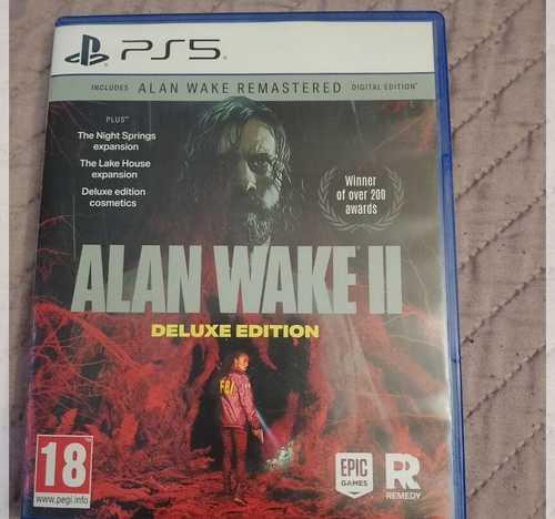 Alan wake 2 deluxe edition ps5