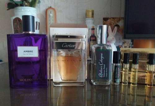 Molinard, Cartier, A.Cologne, Malle, Casamorati