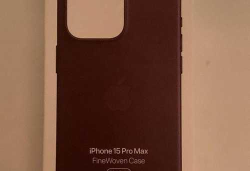 Чехол на iPhone 15 pro max MagSafe FineWoven Case