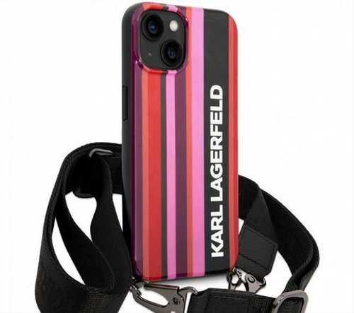 Чехол Lagerfeld для iPhone 14 Plus klhcp14mststp