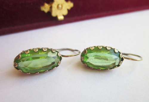 Серебряные Серьги 875 СССР