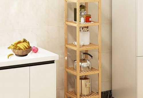 Бамбуковый стеллаж в упаковке (аналог IKEA