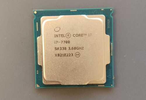 Процессор intel core i7 7700