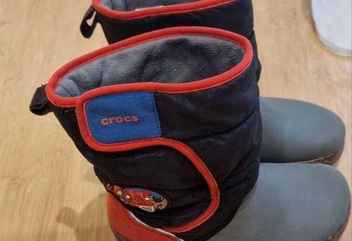 Crocs сапоги утепленные