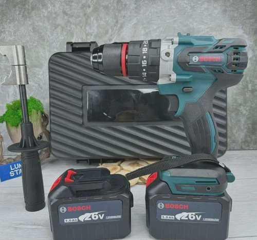 Шуруповерт для ледобура Bosch 26V 9Ah.Усиленный