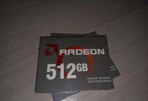 SSD 512Gb AMD Radeon R5 новые