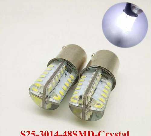 Лампа светодиодная S25(P21W), 12В/48 SMD