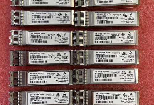 Трансивер HP 10Gb SR SFP+ 455885-001 (Б/У)