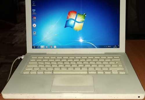 MacBook 13 (2007), 120 ГБ, Core 2 Duo, 2.16 ГГц, RAM 2 ГБ, Intel GMA 950