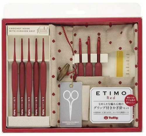 Набор крючков Tulip Etimo Red 8 крючков