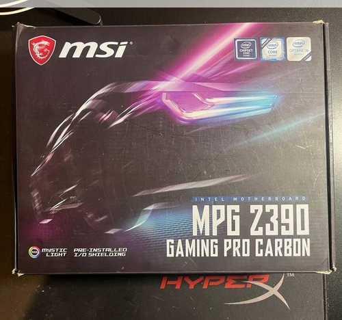 Msi mpg z390 gaming carbon 1151v2