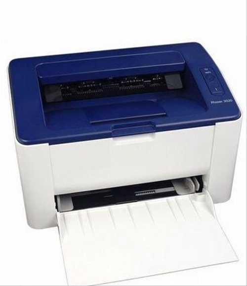 Принтер лазерный Xerox Phaser 3020BI, ч/б, A4
