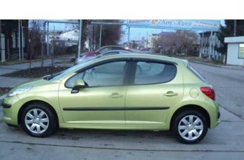 Дефлекторы боковых окон Peugeot 207 Хетчбэк 5-д