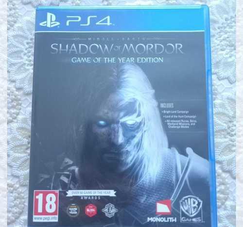 Shadow of mordor ps4