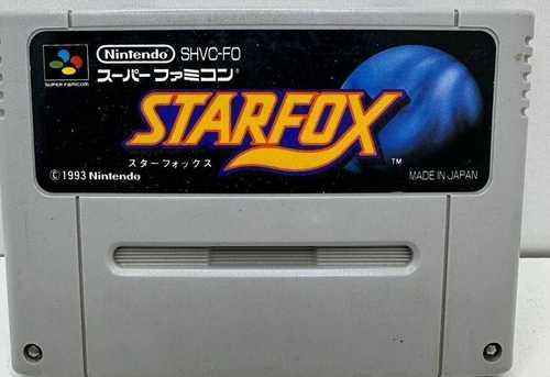 Картридж star FOX (snes) shvc-2S