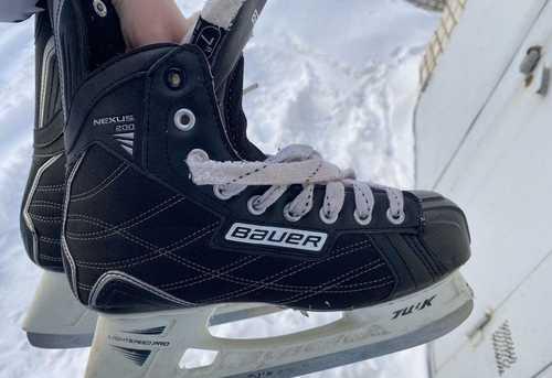 Хоккейные коньки bauer nexus 200 42 размер