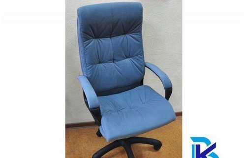 Офисное кресло "Мурано", ткань нубук серый