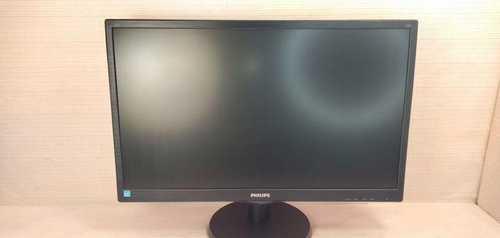 Монитор ЖК philips 243v5lab б/у, серые пятна